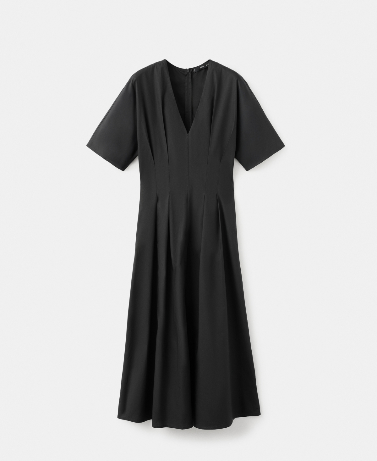 Click here for Mango Womens Lyocell A-Line Dress - Black prices