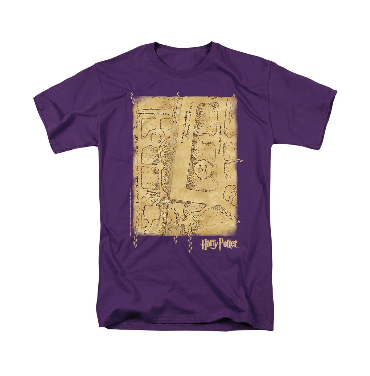 Click here for Harry Potter Mens Marauders Map Interior T Shirt -... prices