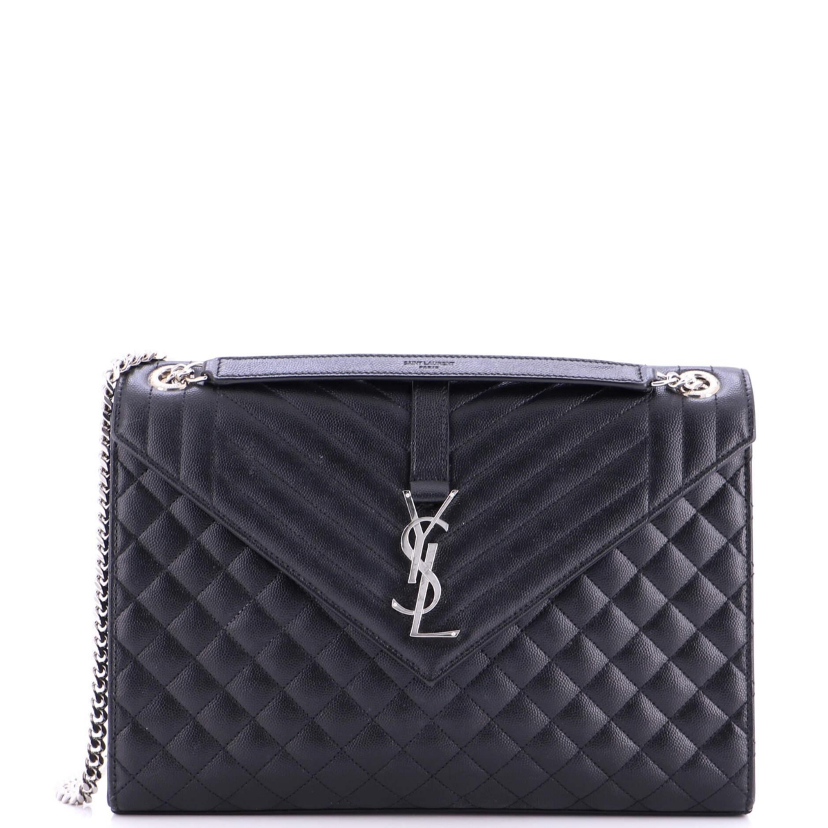 Click here for Pre-Owned Saint Laurent Large Classic Monogram Env... prices