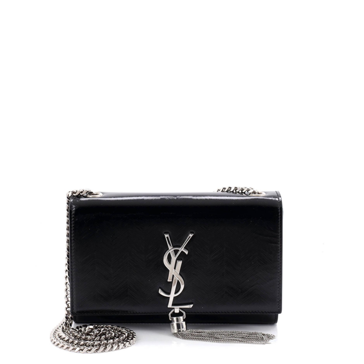 Click here for Pre-Owned Saint Laurent Medium Classic Monogram Ta... prices
