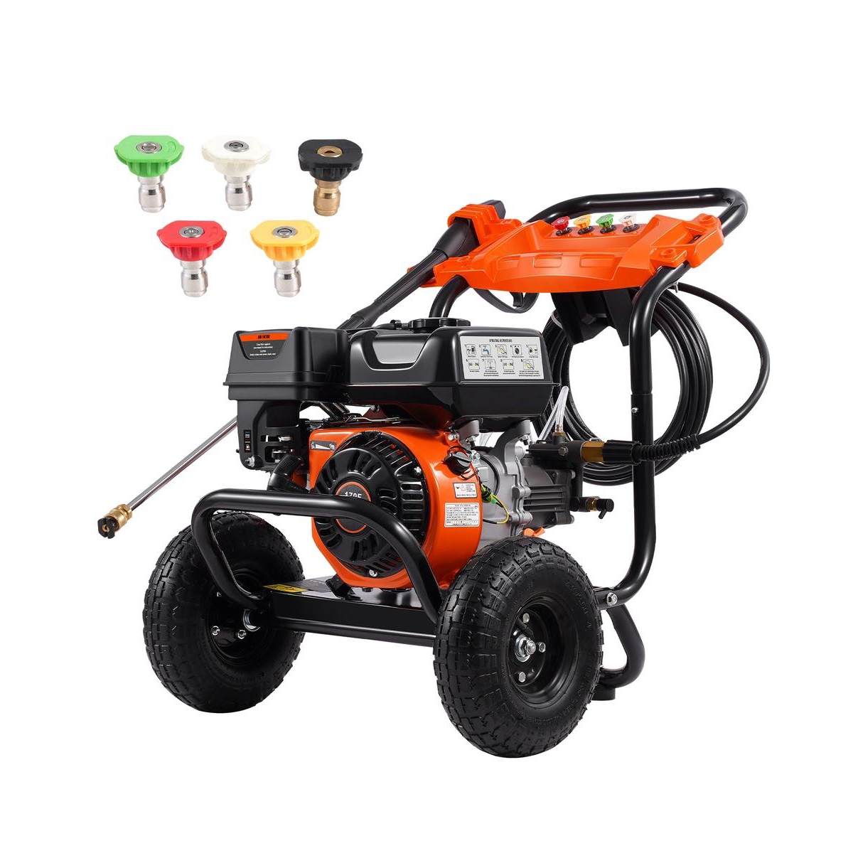Click here for Sugift 3500 Psi 2.6 Gpm Gas Pressure Washer with 5... prices