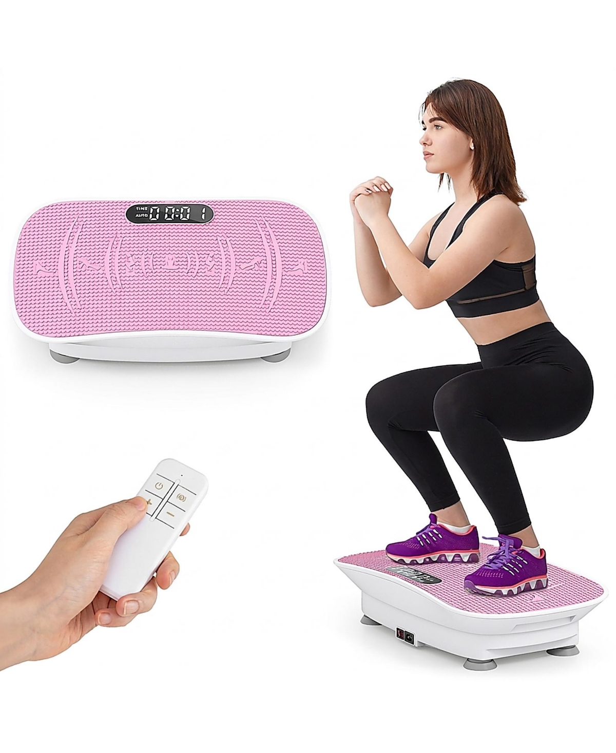 Click here for Sugift 20 in Quiet-Motor Vibration Plate for Home... prices