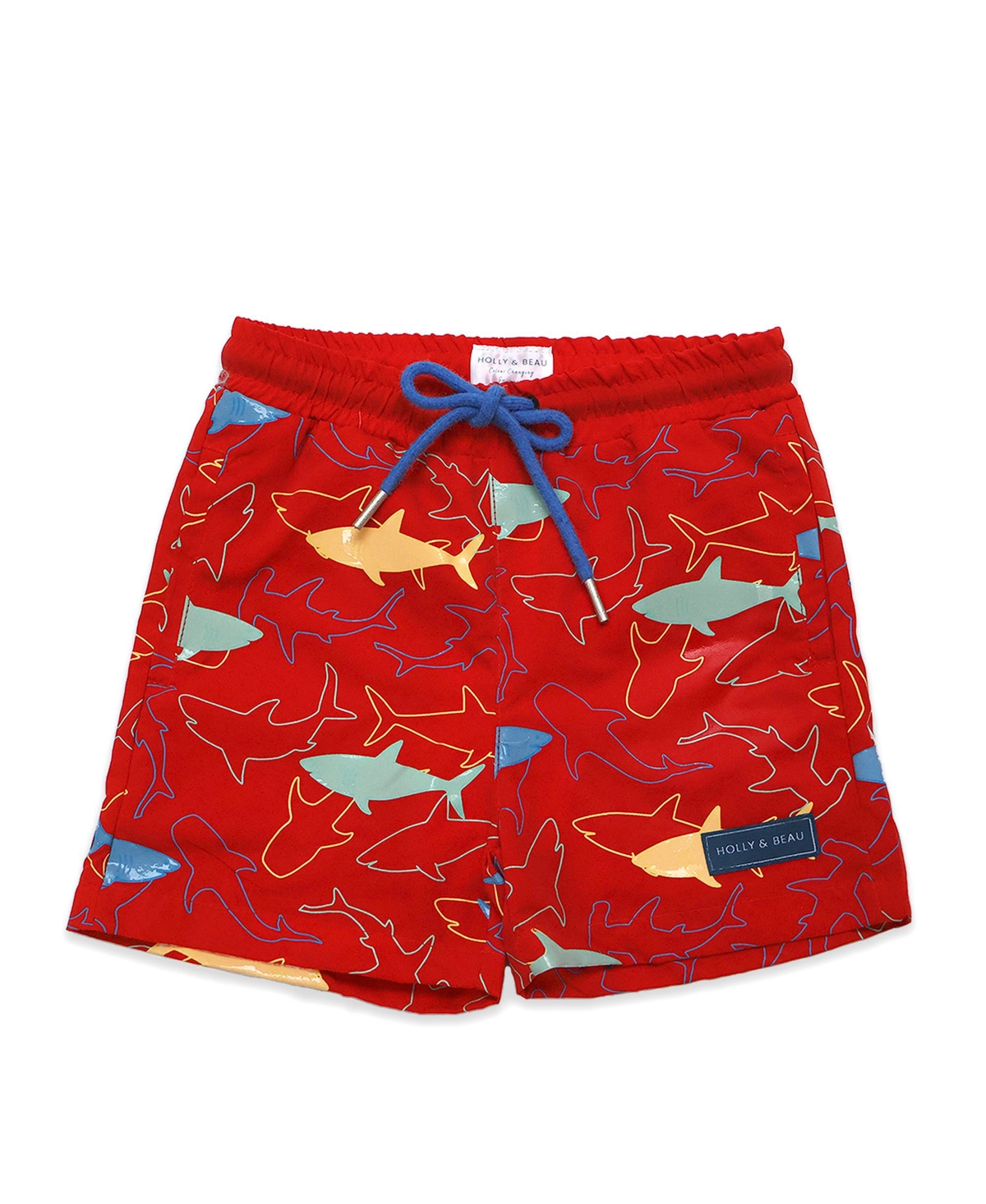 Click here for Holly and Beau Boys Color Changing Swim Trunks - B... prices