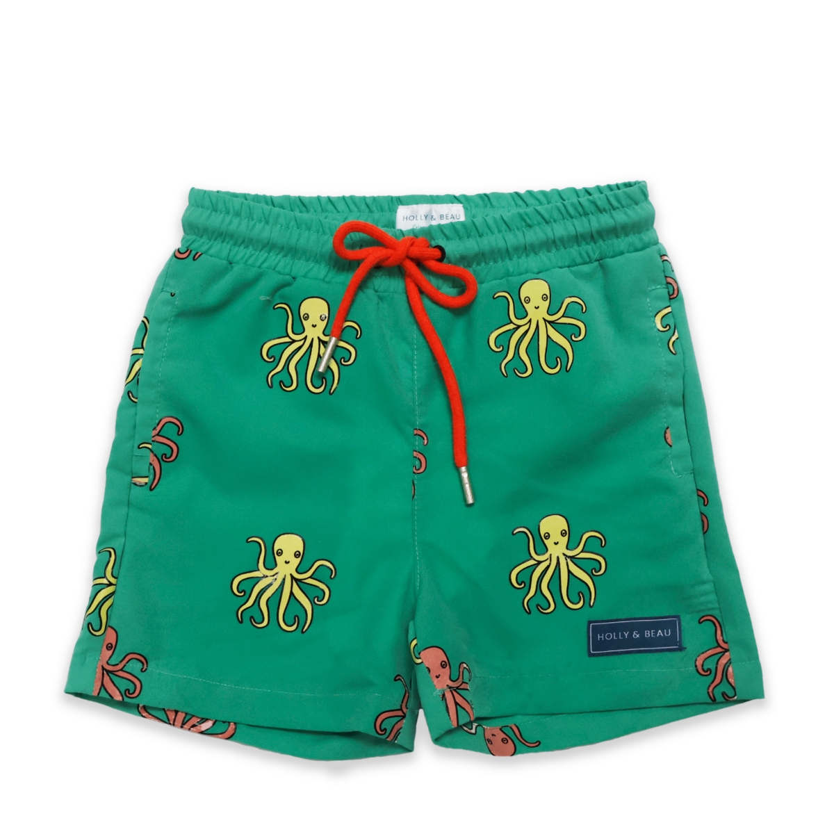 Click here for Holly and Beau Boys Color Changing Swim Trunks - M... prices