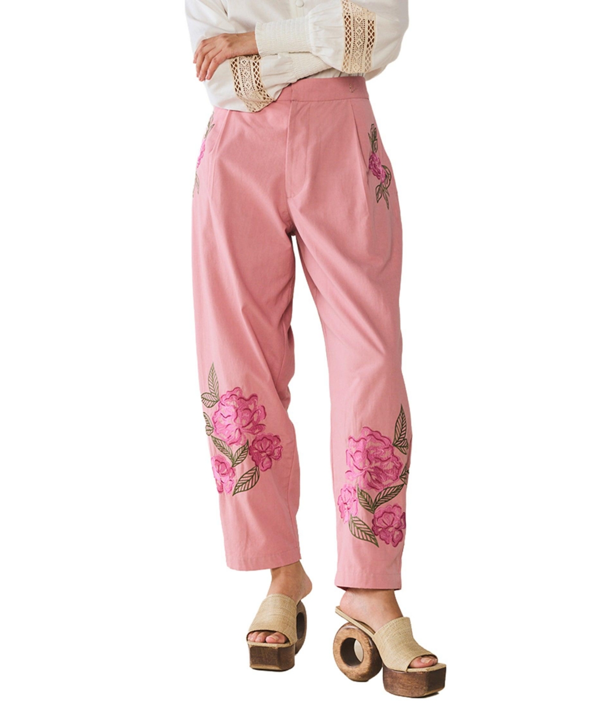 Click here for Eddy Womens Nina Pant - Pink pop floral prices