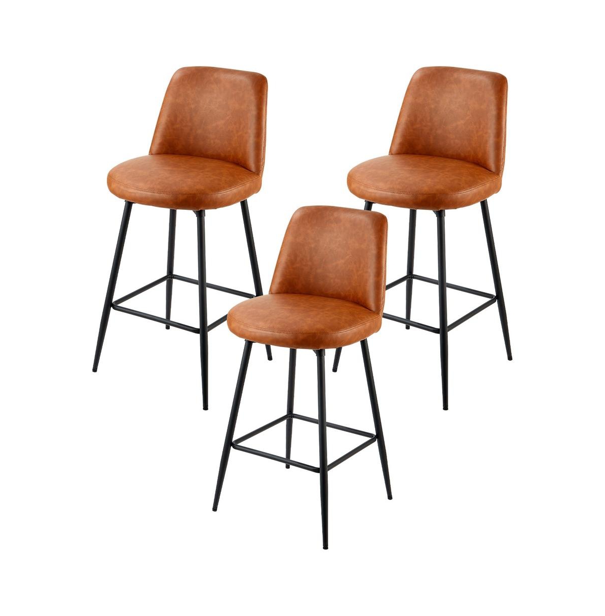 Click here for Sugift Bar Stool Set of 3 27 inch Counter Height S... prices