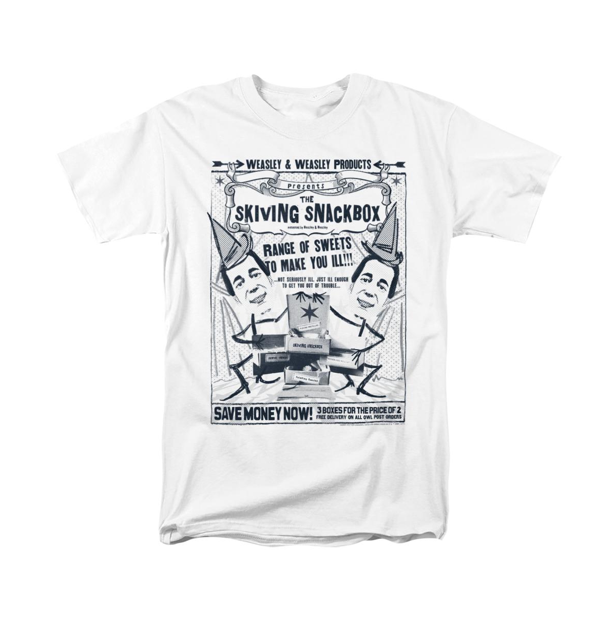 Click here for Harry Potter Mens Skiving Snackbox T-Shirt - White prices