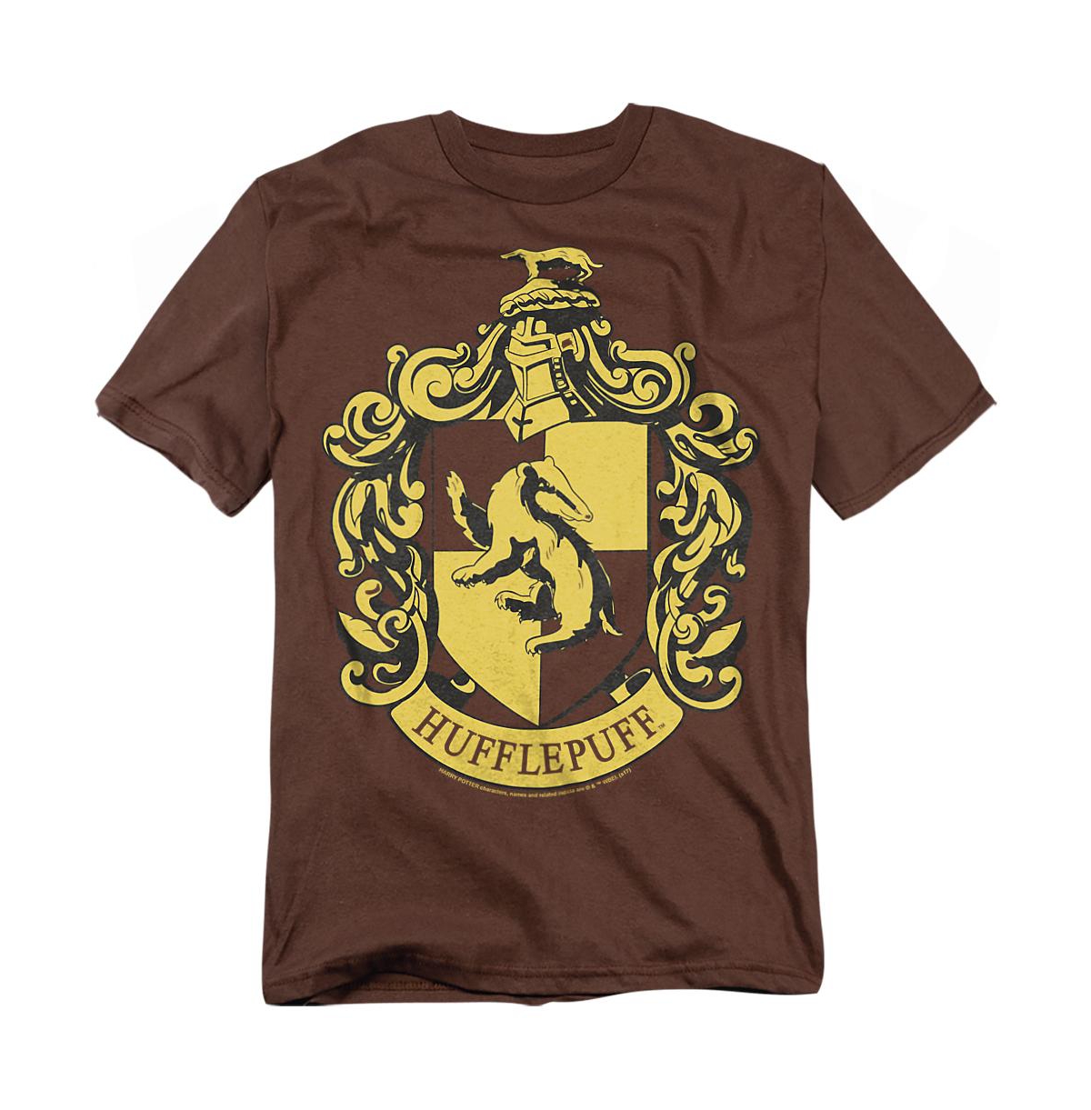 Click here for Harry Potter Mens Hufflepuff Crest T Shirt - Coffe... prices