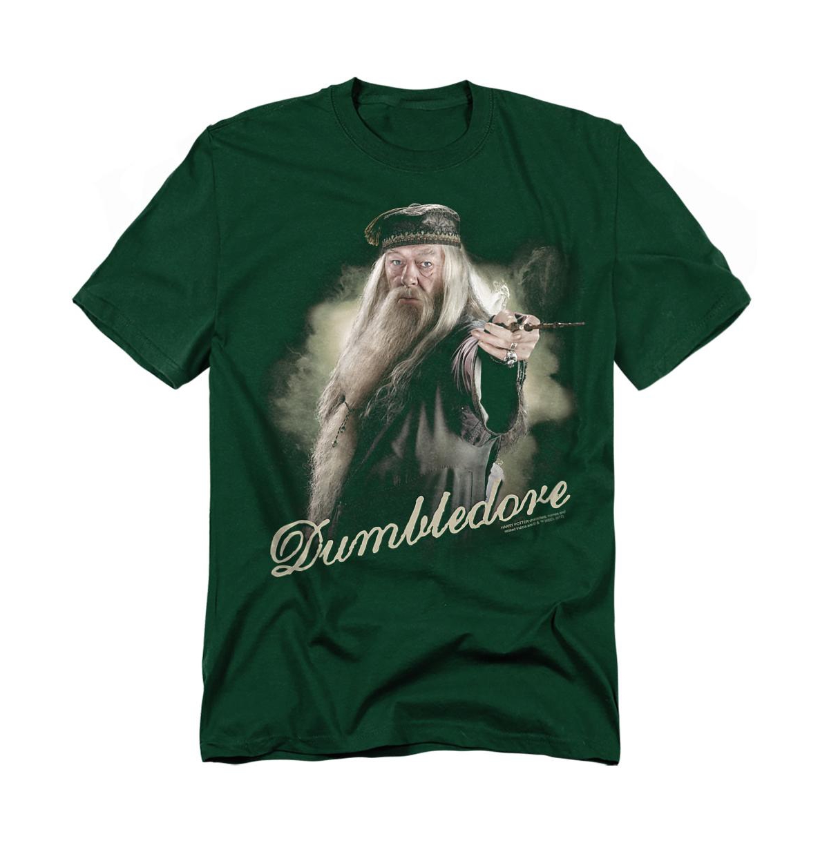 Click here for Harry Potter Mens Dumbledore Wand T Shirt - Hunter... prices
