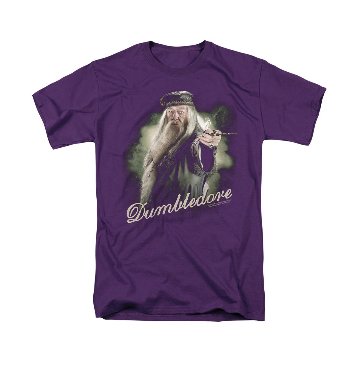 Click here for Harry Potter Mens Dumbledore Wand T Shirt - Purple prices