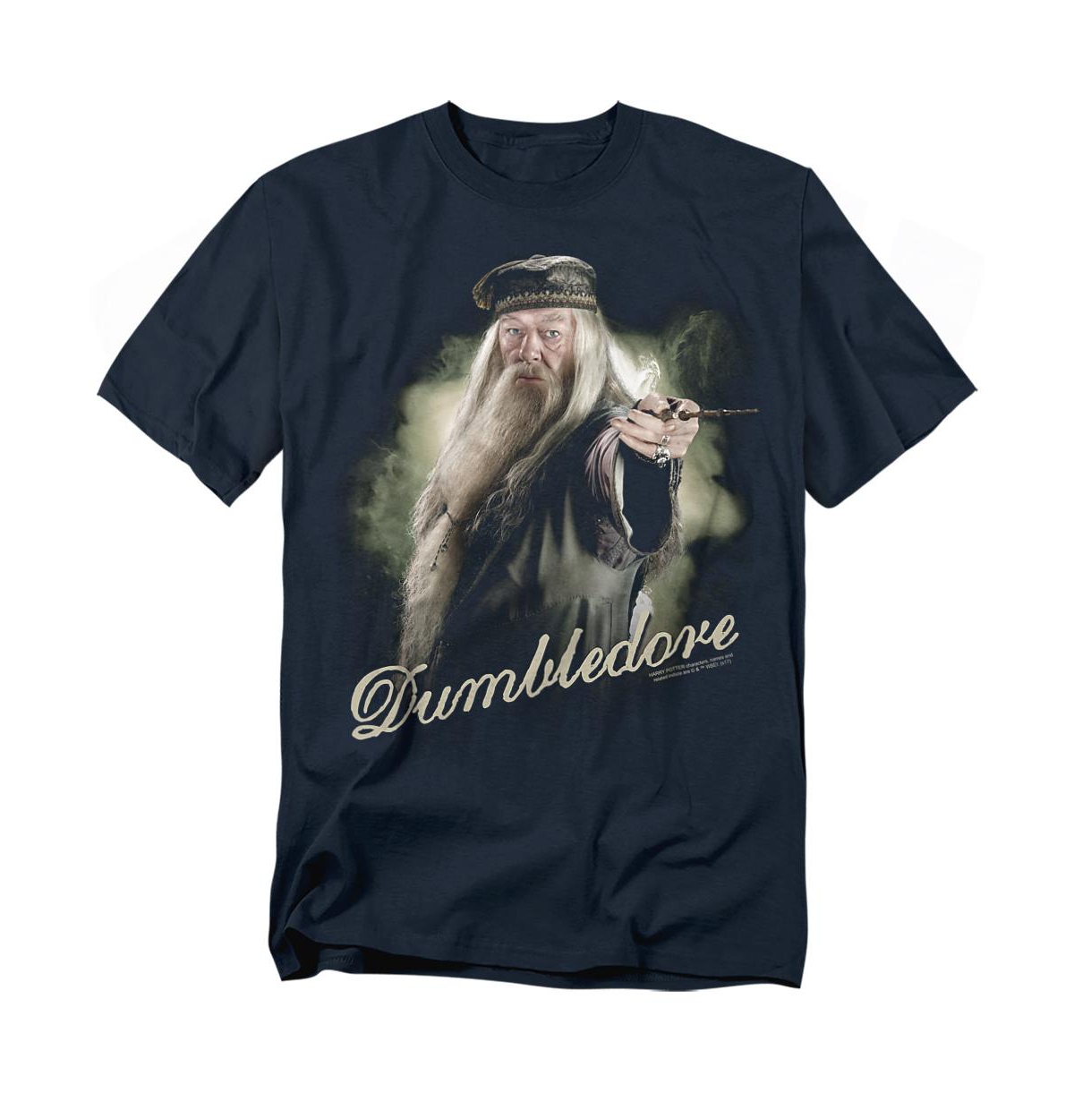 Click here for Harry Potter Mens Dumbledore Wand T Shirt - Navy prices
