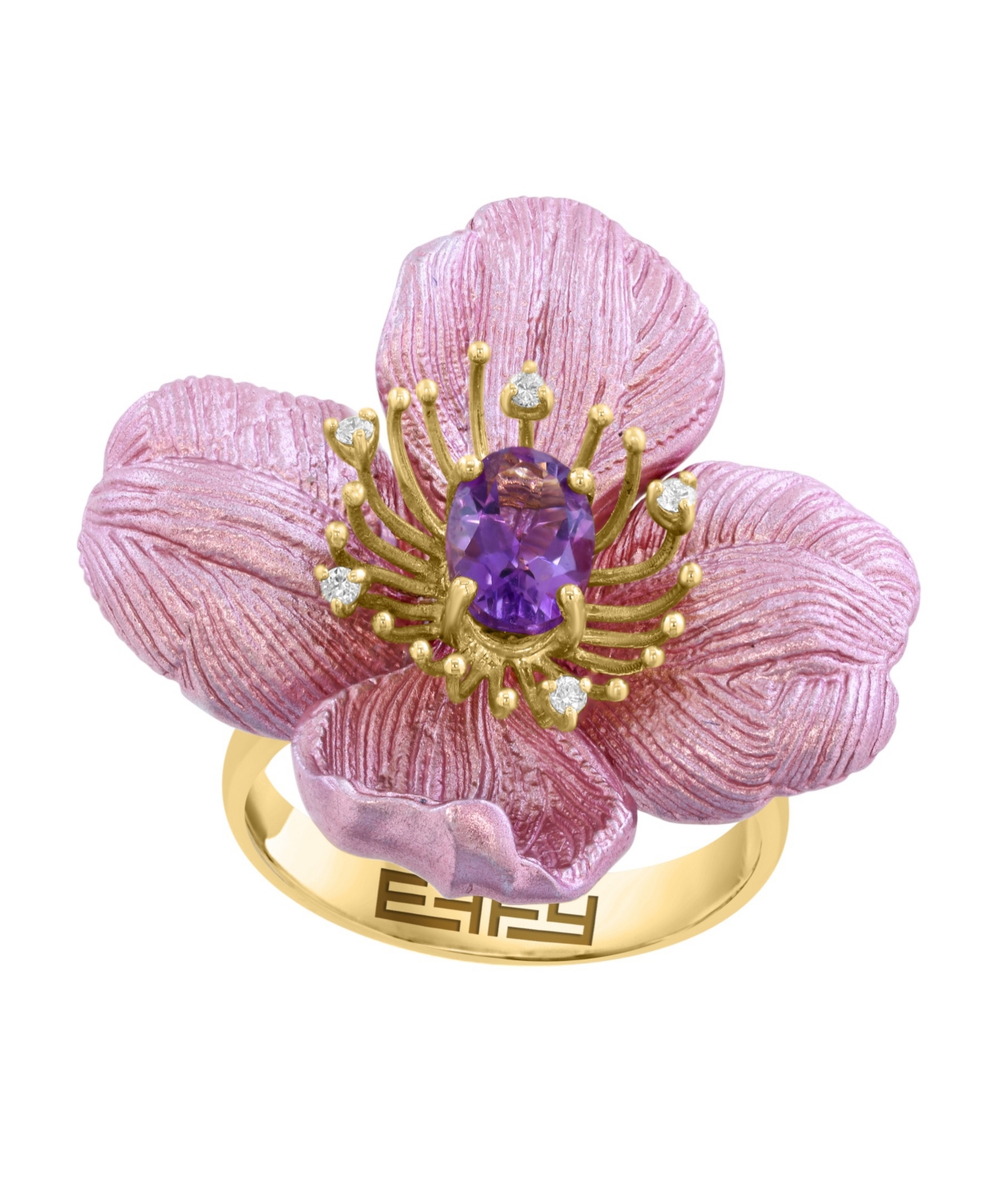 Click here for Effy Collection Amethyst (5/8 ct. t.w.) and Diamon... prices