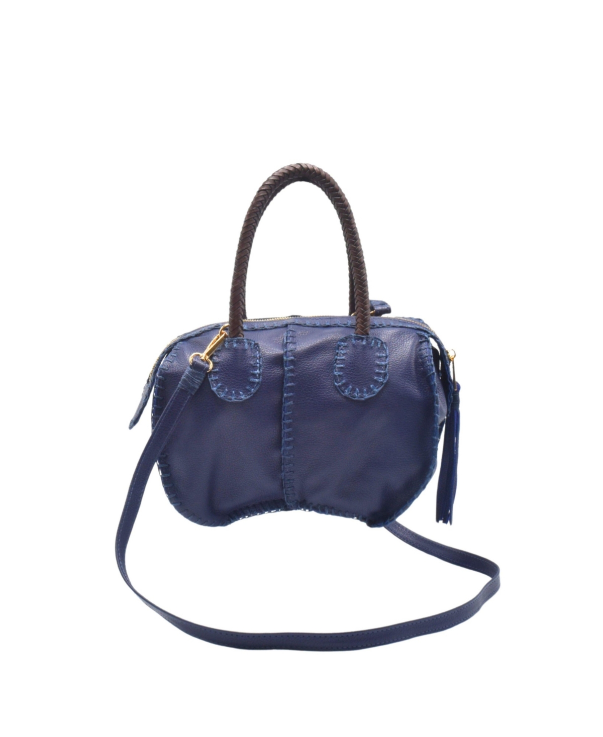 Click here for Carlos Falchi Mini Barrel Leather Bag CF278 - Whis... prices