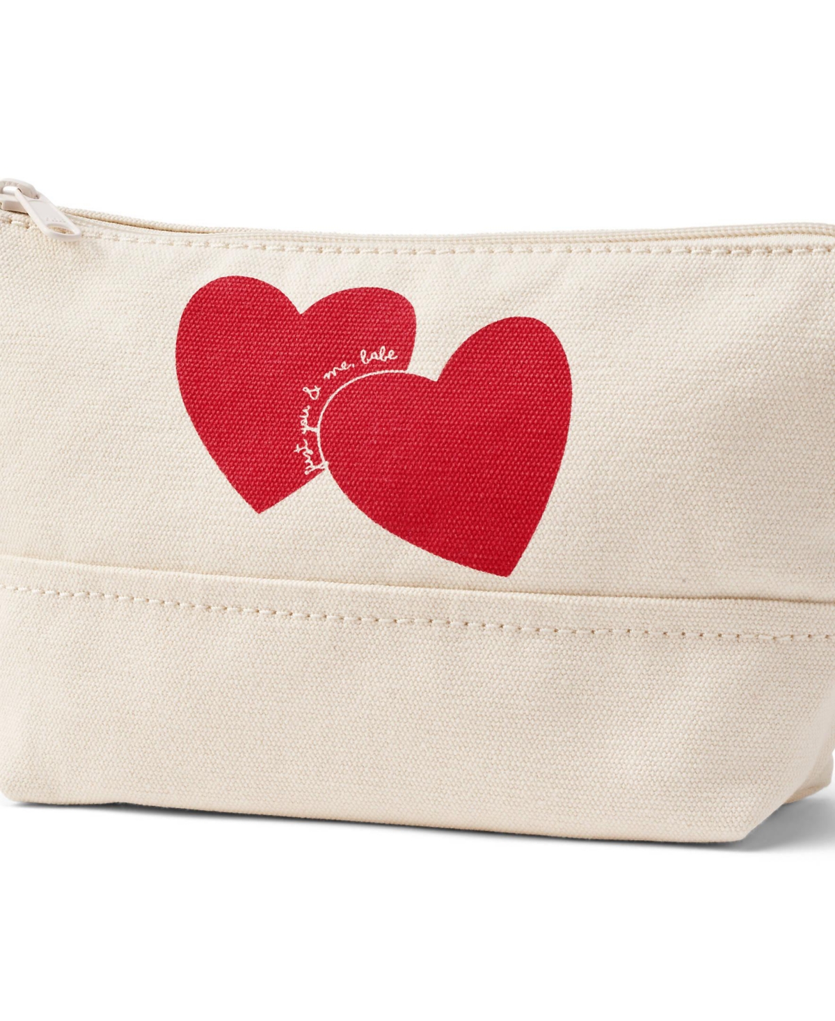 Click here for Lands End Zipper Canvas Pouch - red prices