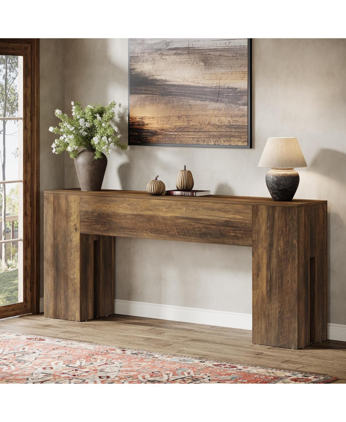 Click here for Tribesigns 71-Inch Long Console Table for Entryway... prices