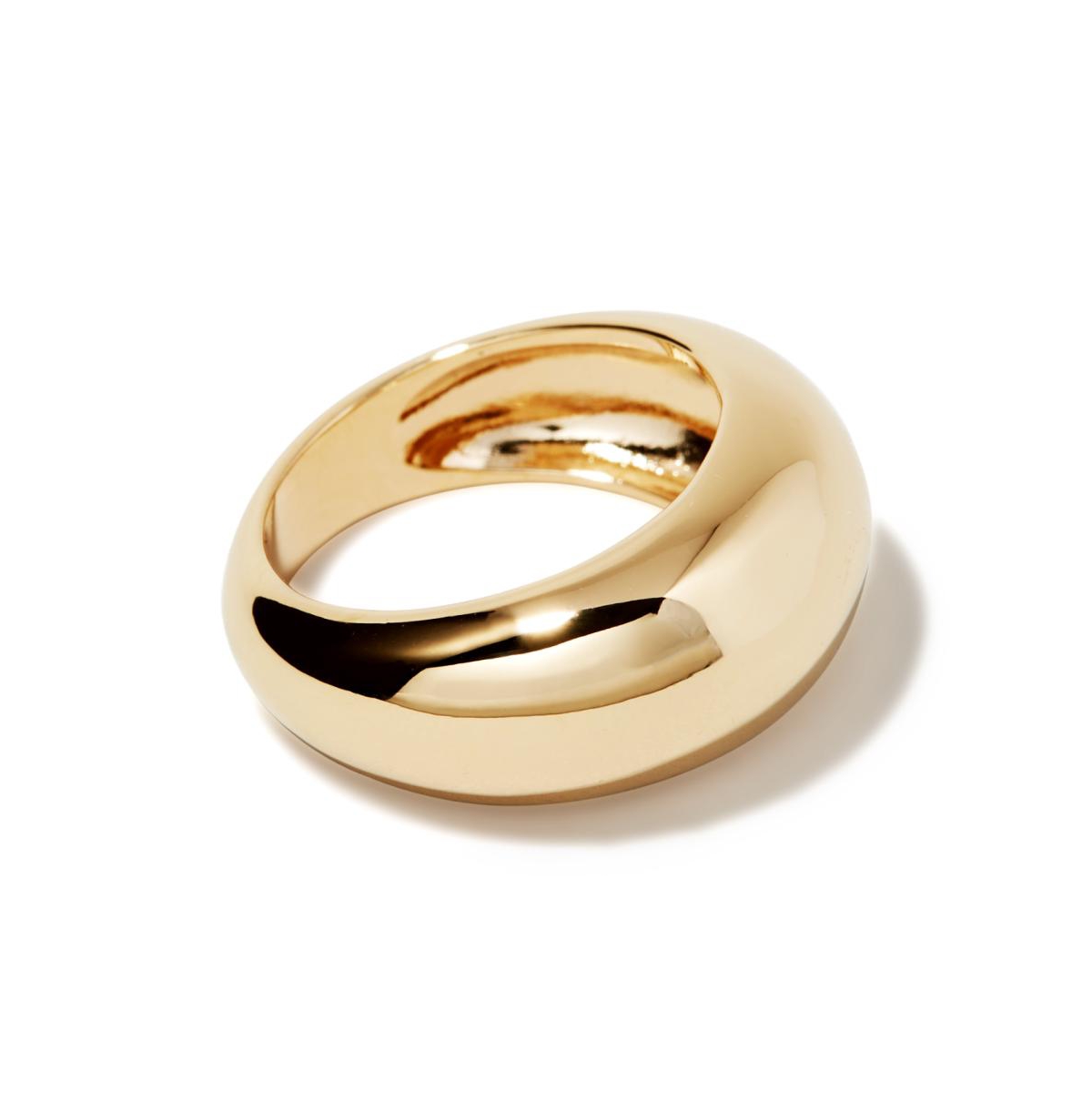 Click here for Ana Luisa Gold Dome Ring - Noa - Gold  gold prices