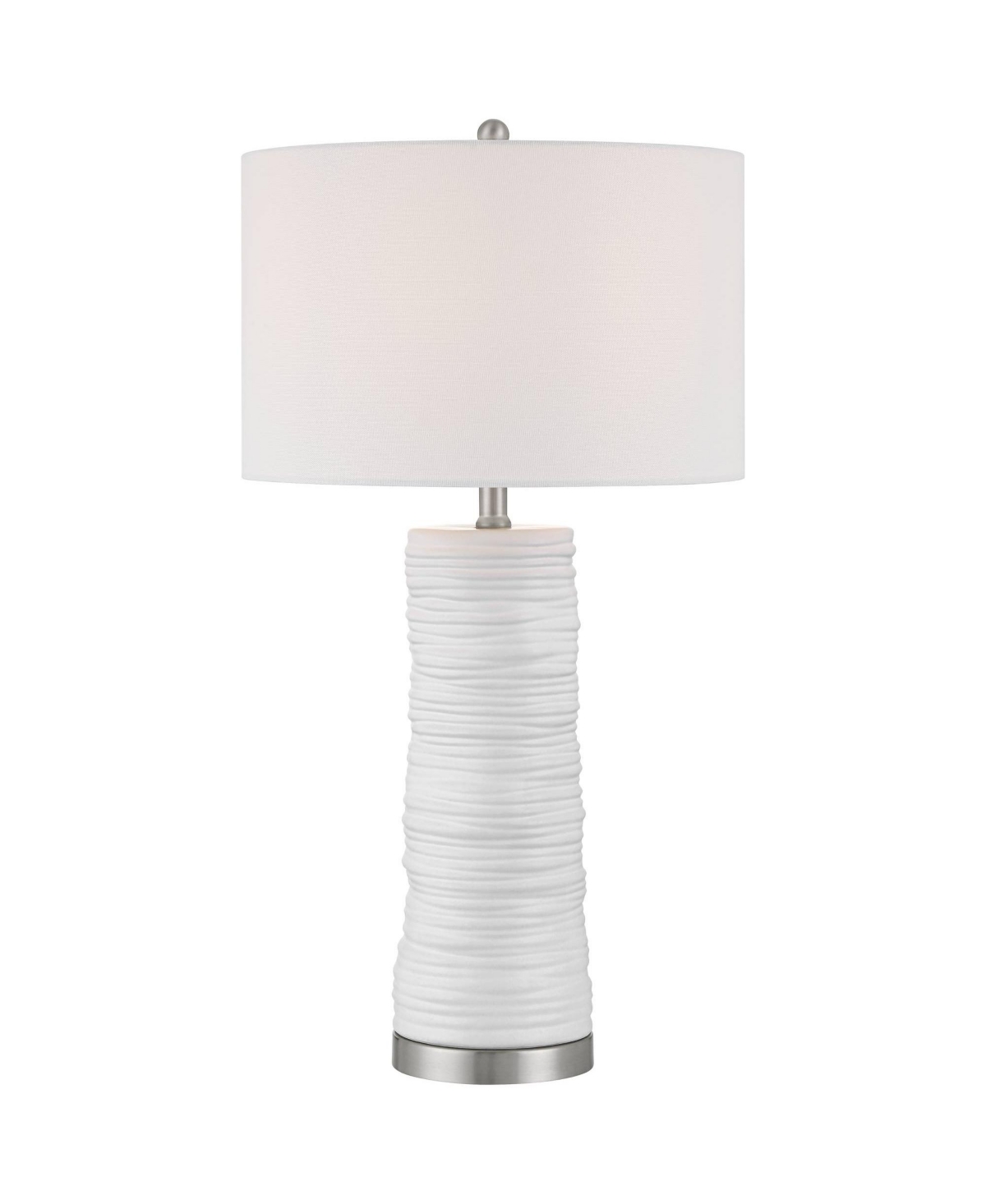Click here for 360 Lighting Contours 27 1/2 High Modern White Cer... prices