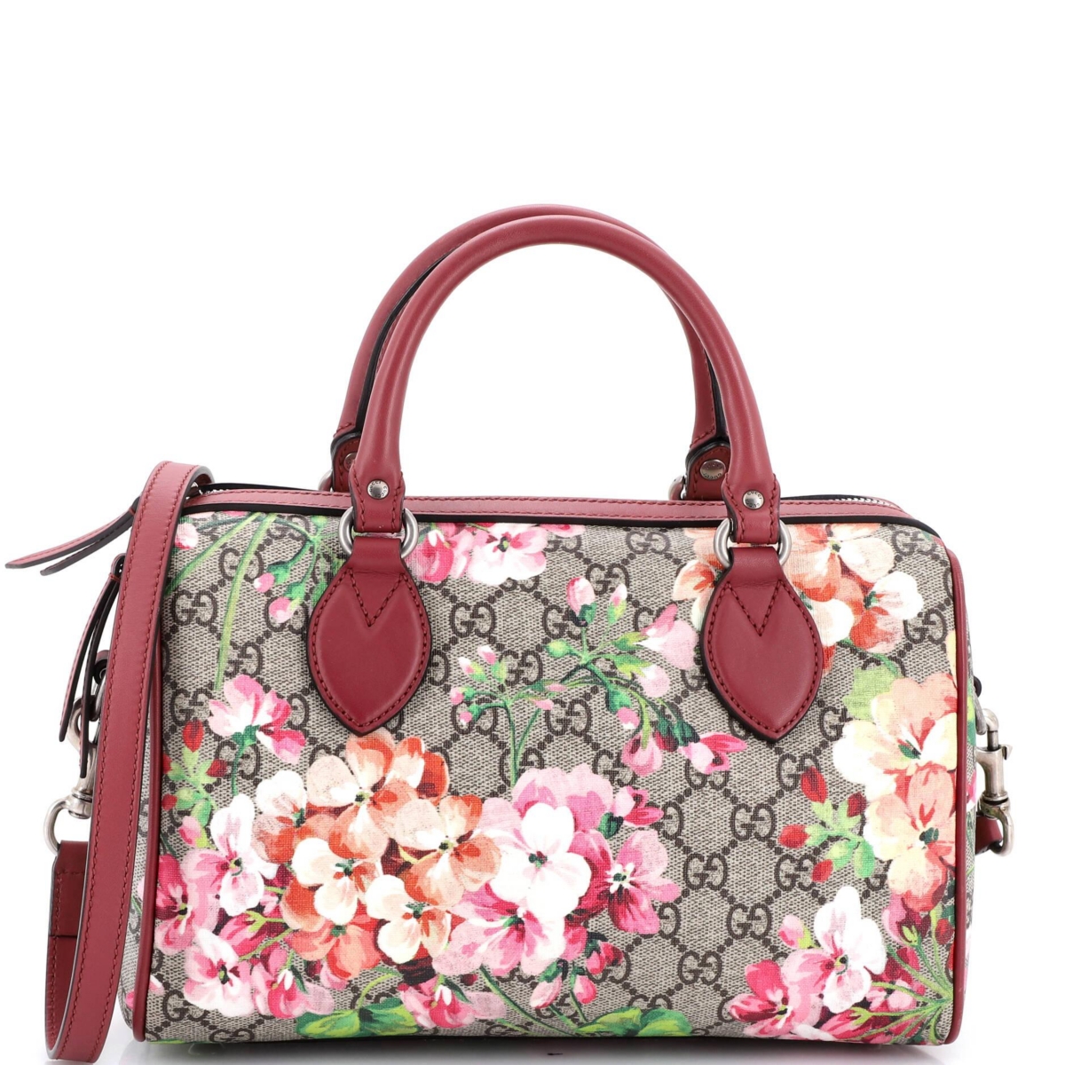 Click here for Pre-Owned Gucci Small Convertible Boston Bag Bloom... prices