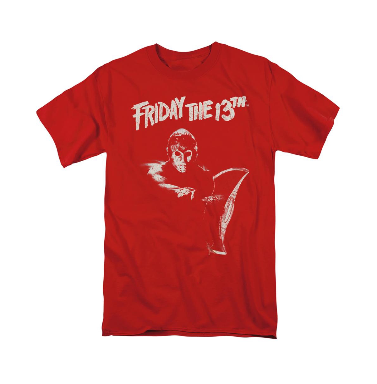 Click here for Friday The 13th Mens Ax T-Shirt - Red prices