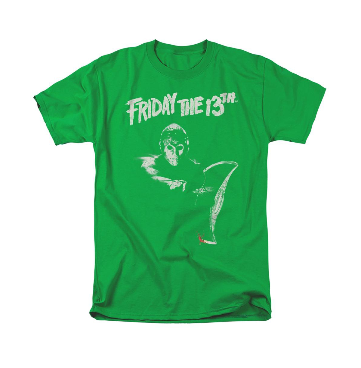 Click here for Friday The 13th Mens Ax T-Shirt - Kelly green prices