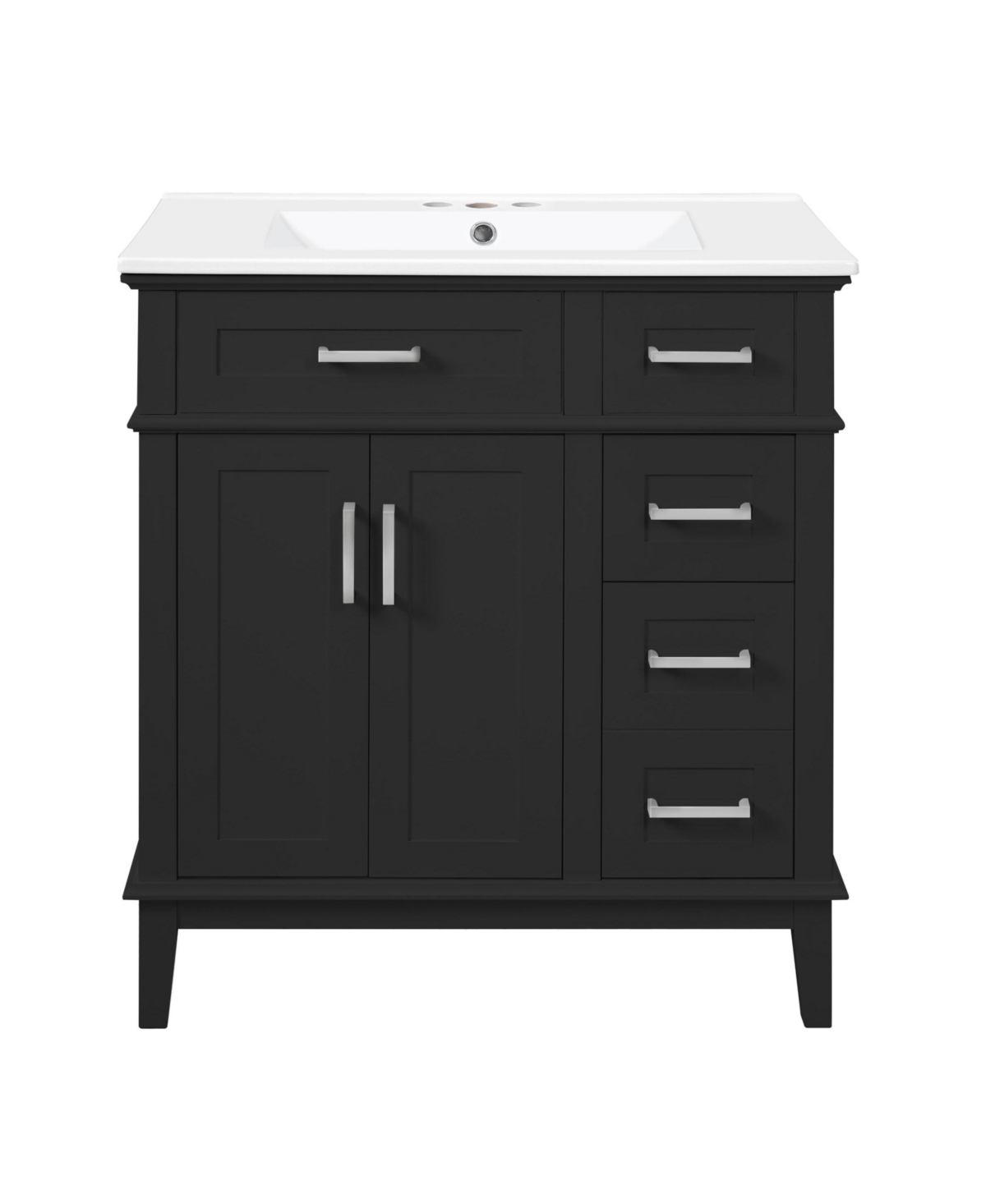 Click here for 30 Inch Bathroom Vanity with Ceramic Sink Modern S... prices