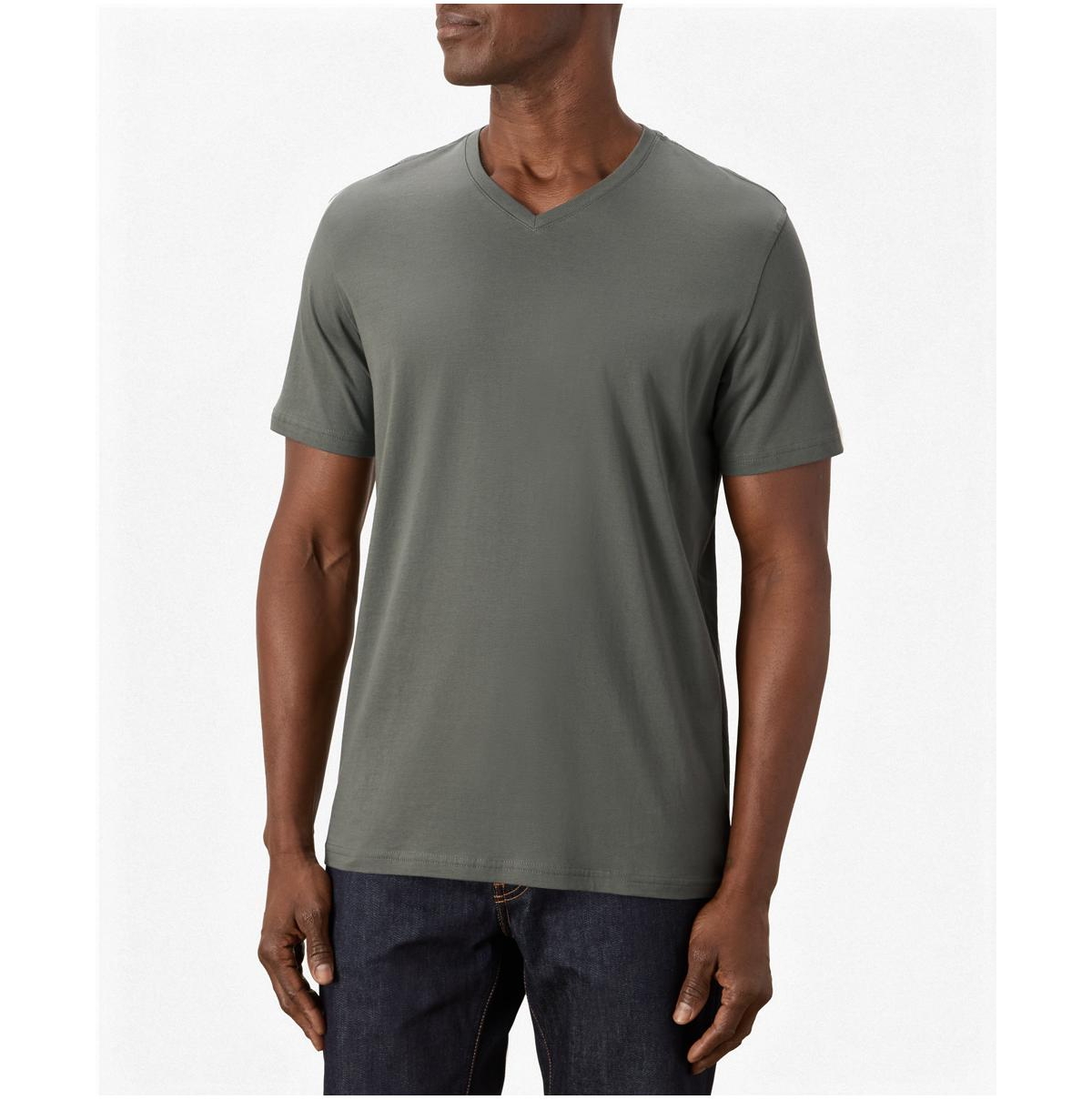 Click here for Pact Mens Organic Cotton Essential V-Neck Tee - Ca... prices