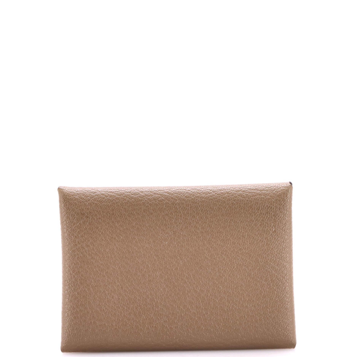 Click here for Pre-Owned HERMES Calvi Duo Card Holder Chevre Myso... prices