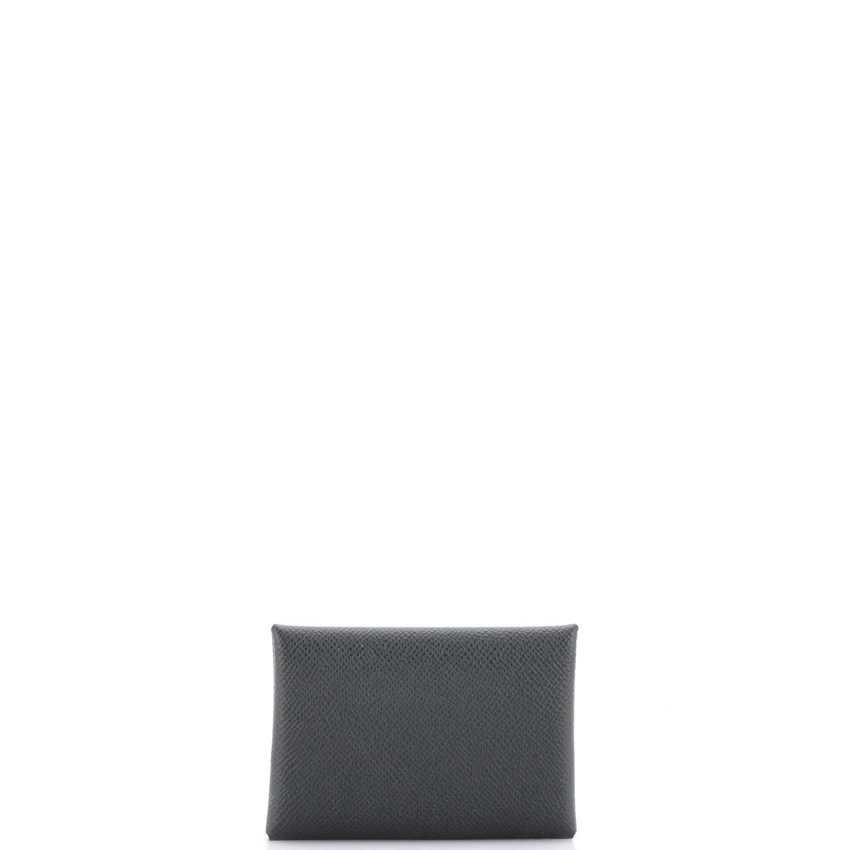 Click here for Pre-Owned HERMES Calvi Duo Card Holder Epsom - Gre... prices