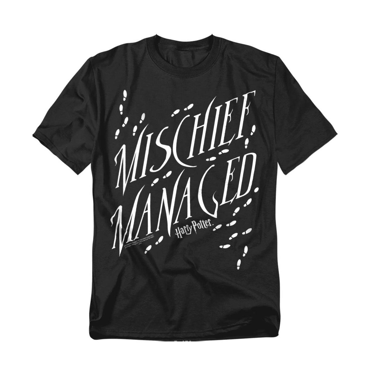 Click here for Harry Potter Mens Mischief Managed 4 T-Shirt - Bla... prices