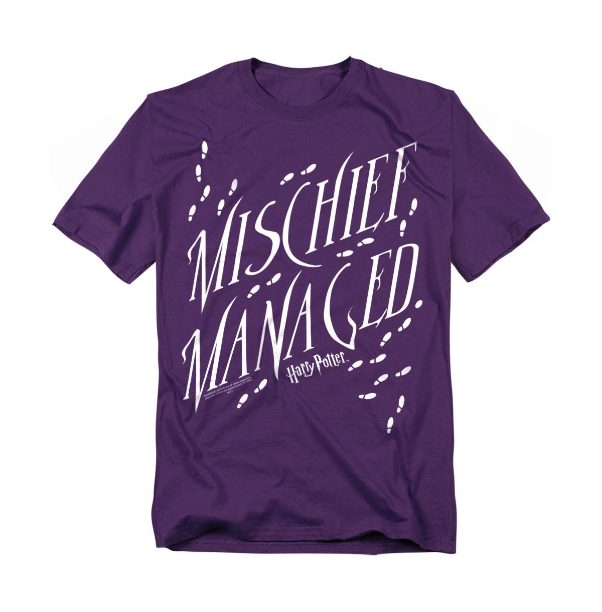 Click here for Harry Potter Mens Mischief Managed 4 T-Shirt - Pur... prices