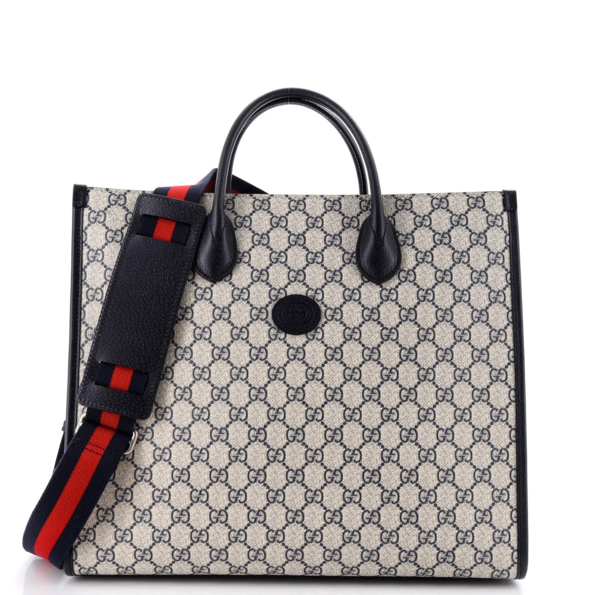Click here for Pre-Owned Gucci Medium Structured Top Handle Open... prices
