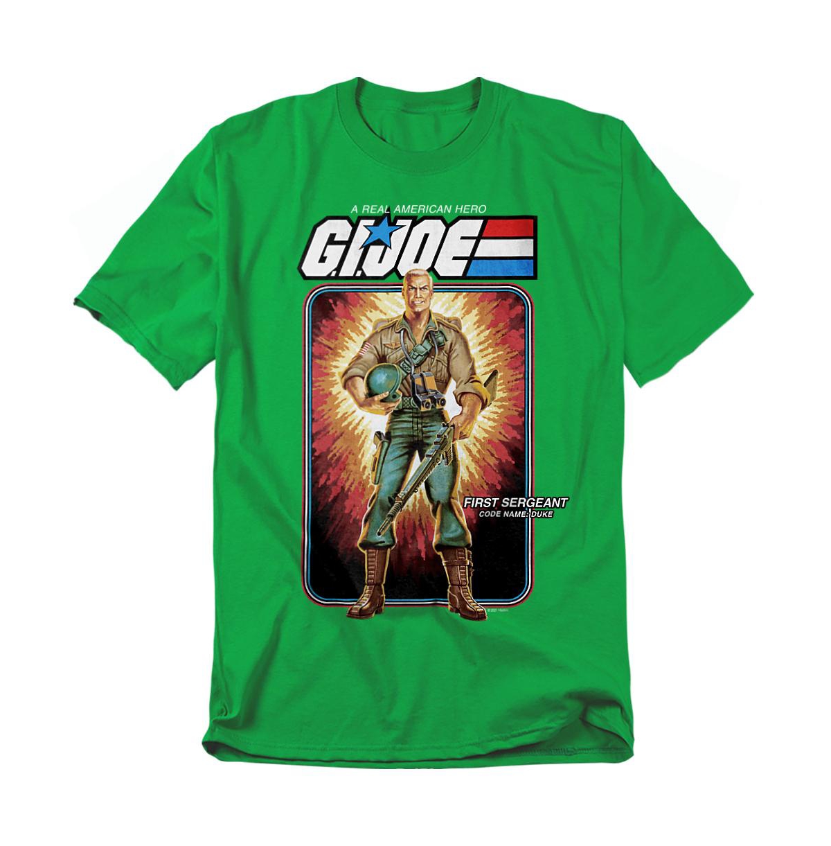 Click here for Logovision Mens G.i. Joe Duke Card T-Shirt - Kelly... prices