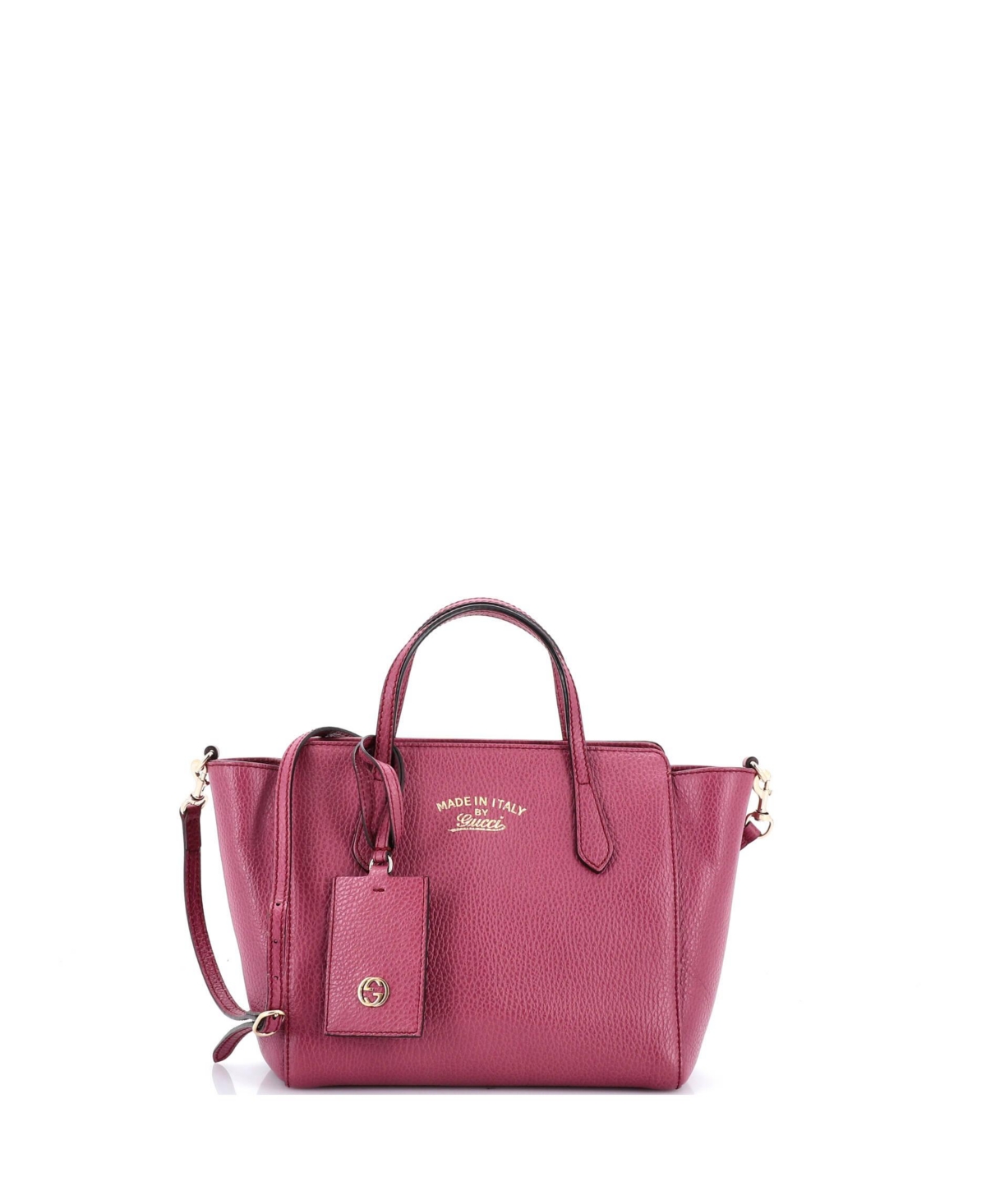 Click here for Pre-Owned Gucci Mini Swing Tote Leather - Pink prices