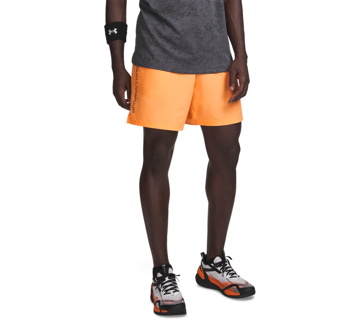 Click here for Under Armour Mens Moisture-Wicking Logo-Print 8-1/... prices