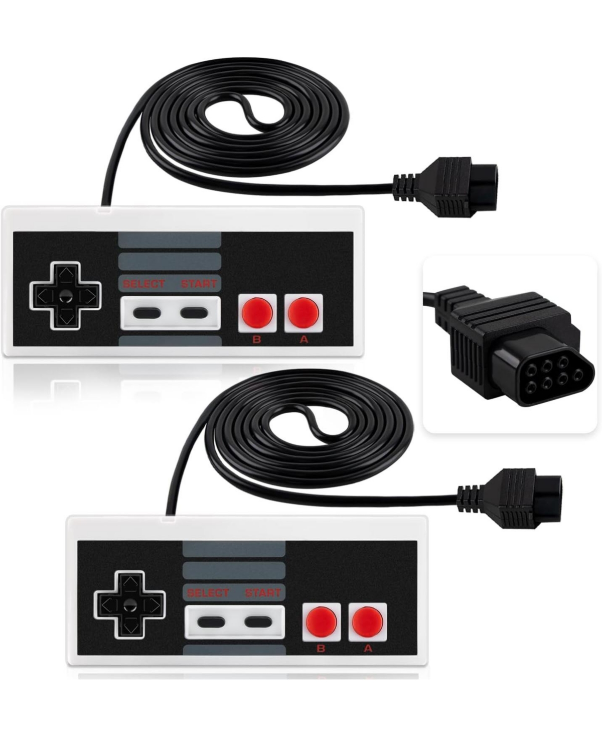 Click here for ECHTPeak Classic Nes Controllers for Nes 8 Bit Ent... prices