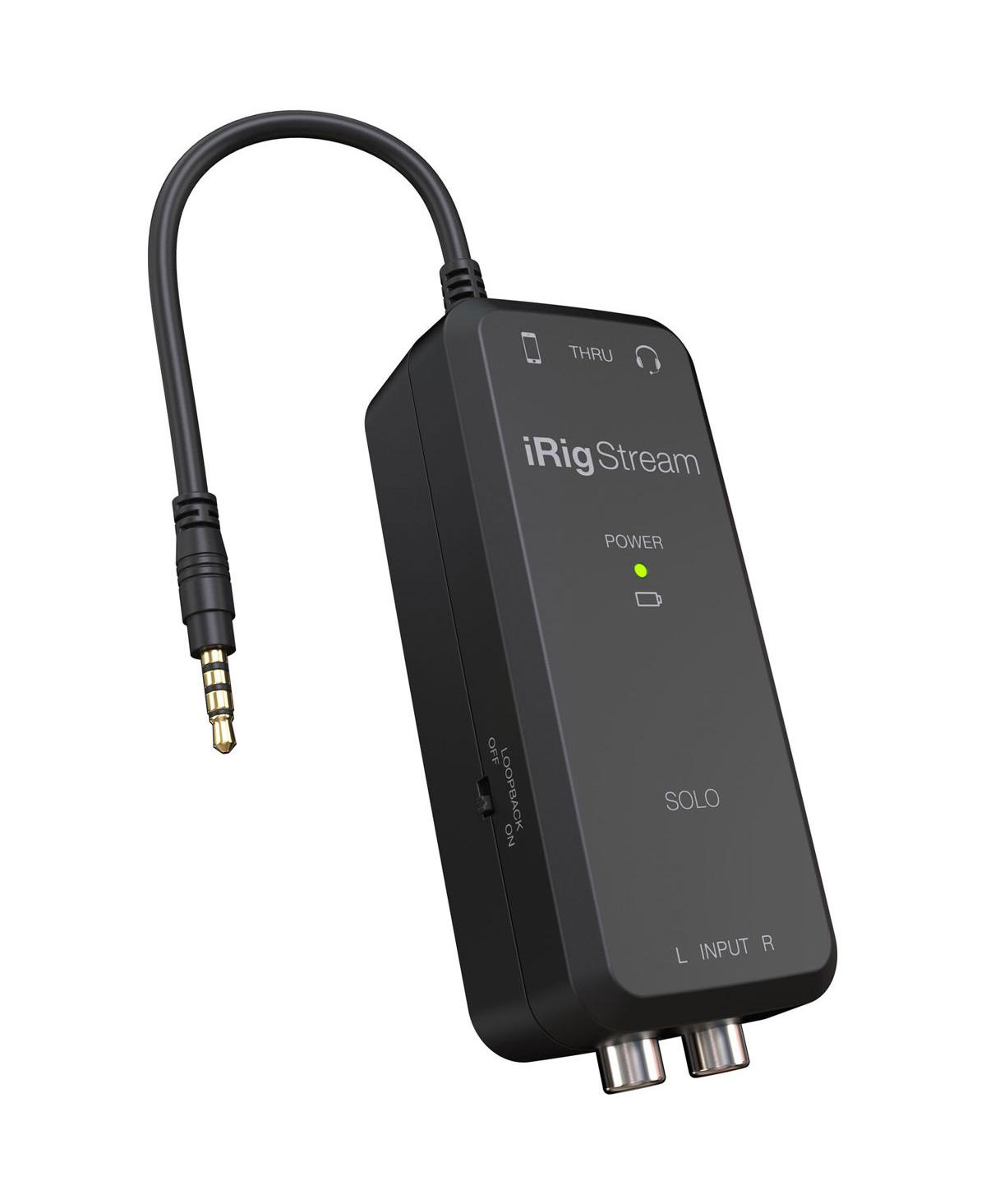 Click here for Ik Multimedia iRig Stream Solo Ultracompact 3x1 Tr... prices