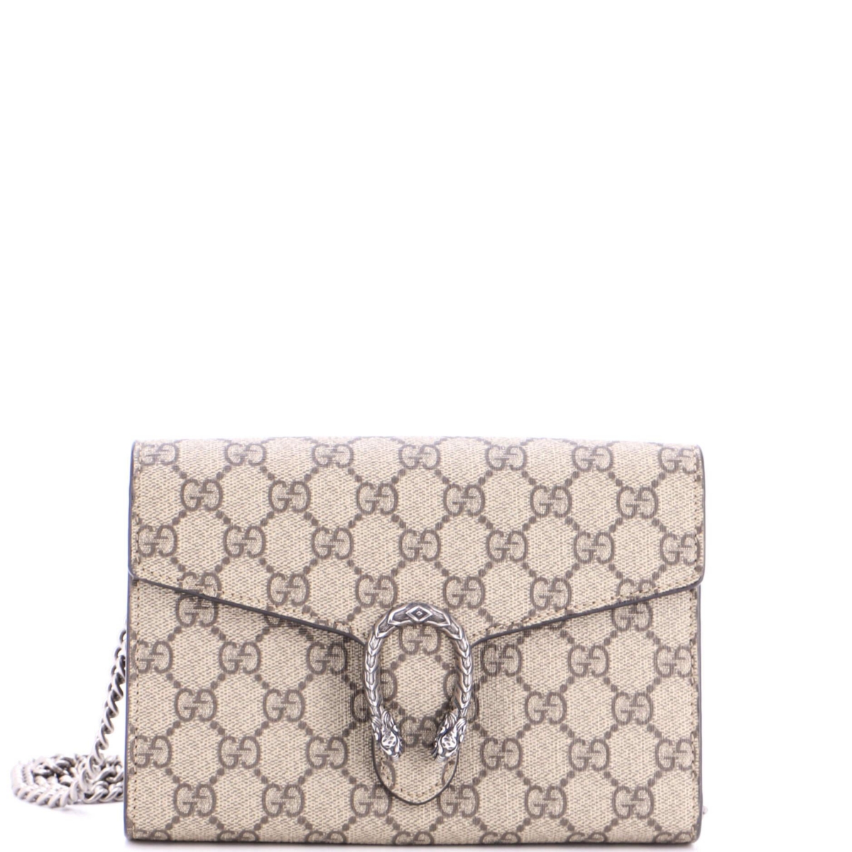 Click here for Pre-Owned Gucci Small Dionysus Chain Wallet Gg Coa... prices
