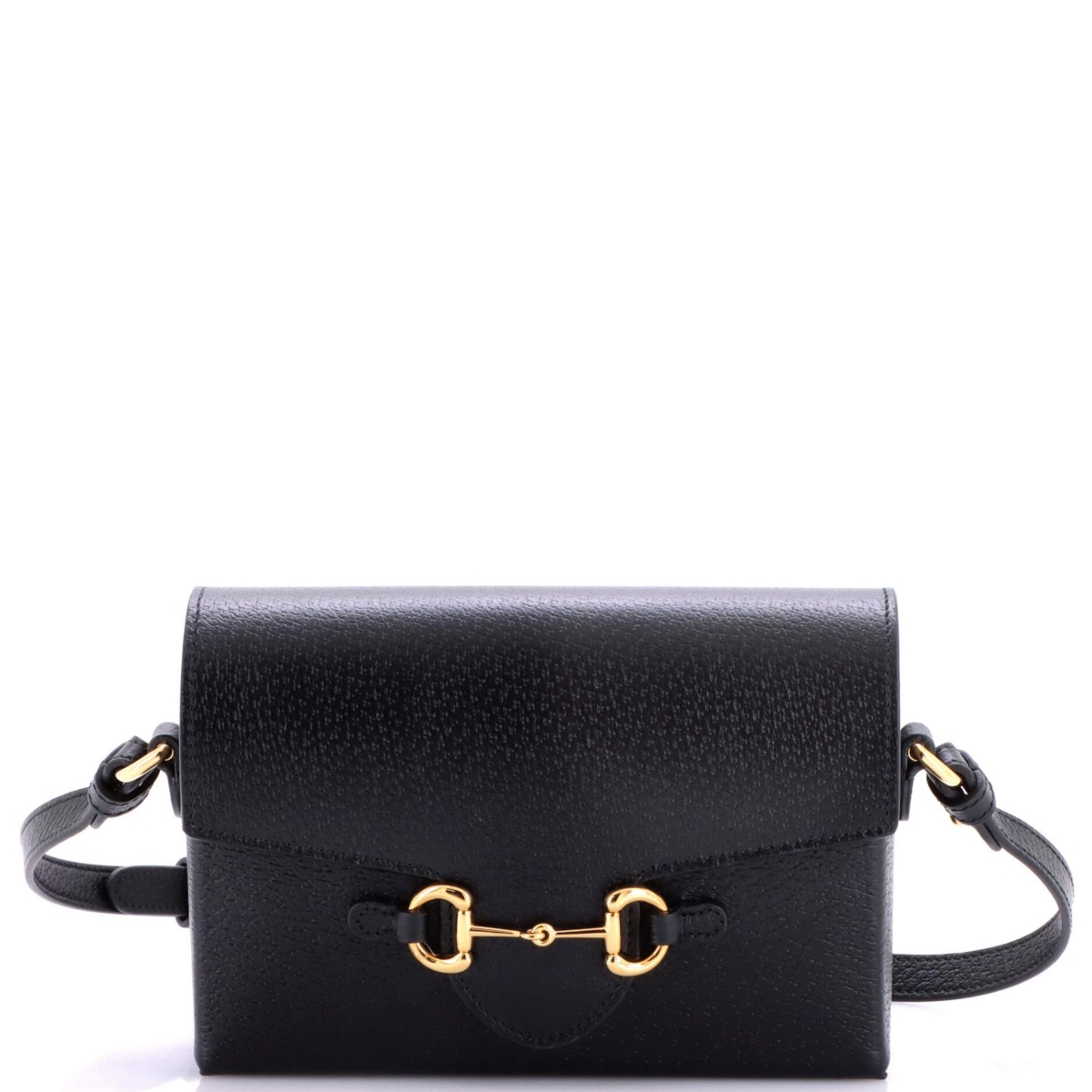 Click here for Pre-Owned Gucci Mini Horsebit 1955 Flap Crossbody... prices