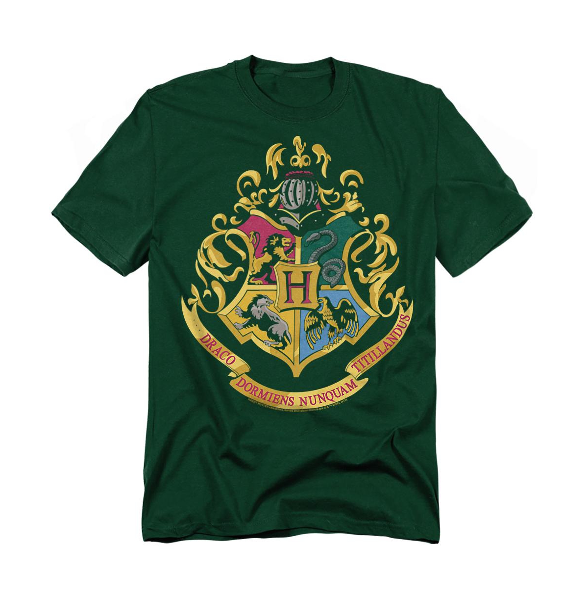 Click here for Harry Potter Mens Hogwarts Crest T Shirt - Hunter... prices