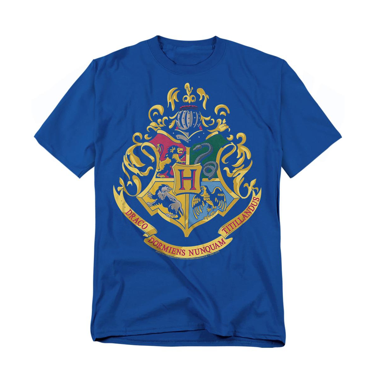 Click here for Harry Potter Mens Hogwarts Crest T Shirt - Royal prices