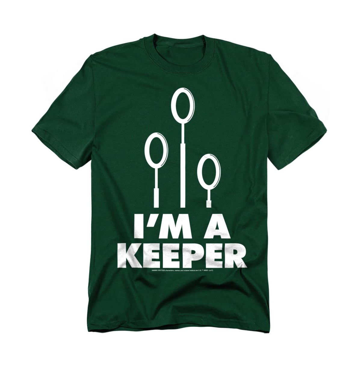 Click here for Harry Potter Mens Keeper T Shirt - Hunter green prices