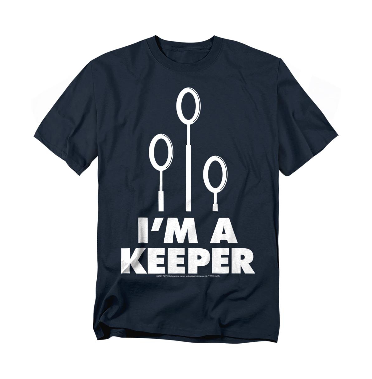 Click here for Harry Potter Mens Keeper T Shirt - Navy prices
