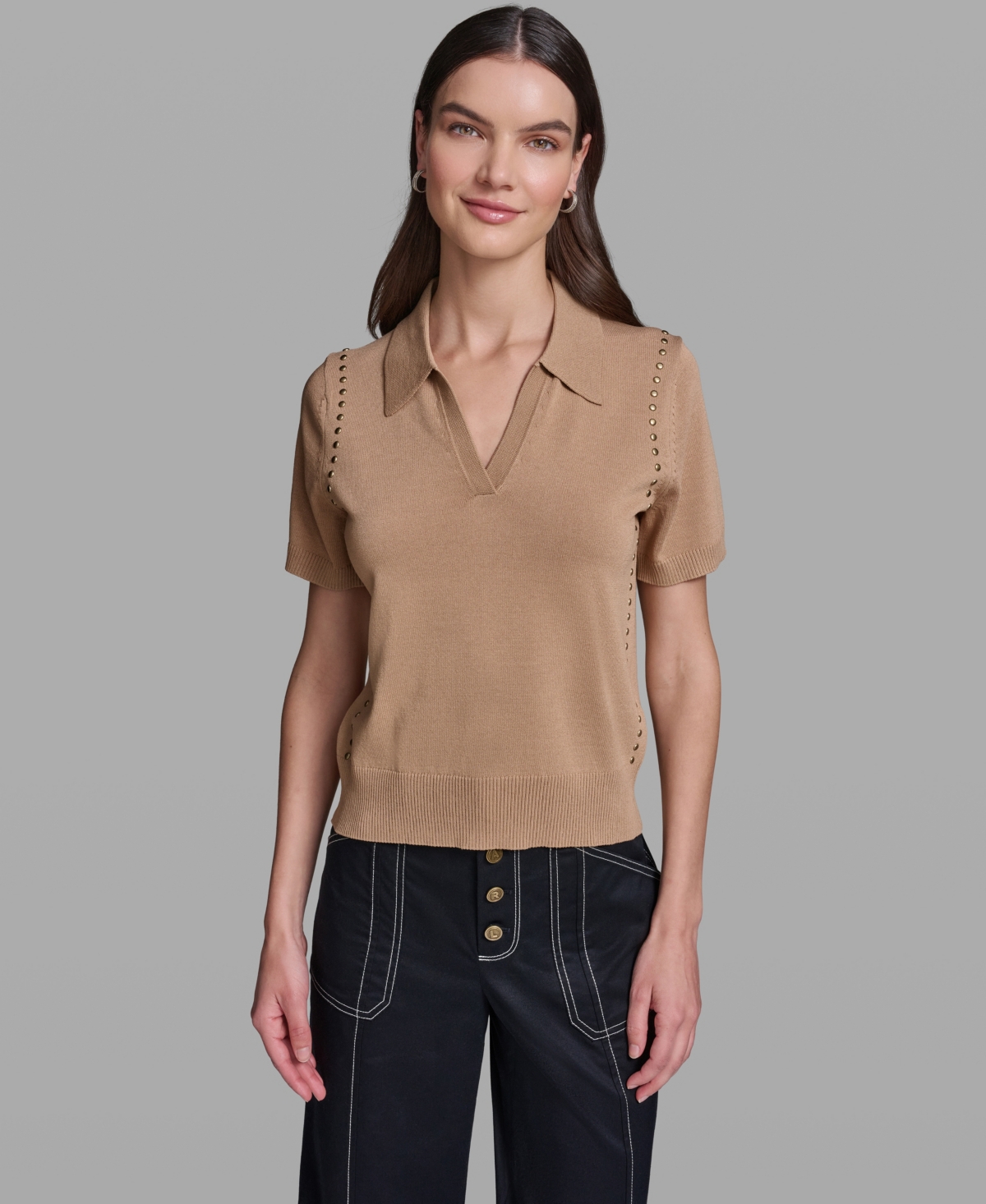 Click here for Karl Lagerfeld Paris Petite Short-Sleeve Sweater -... prices