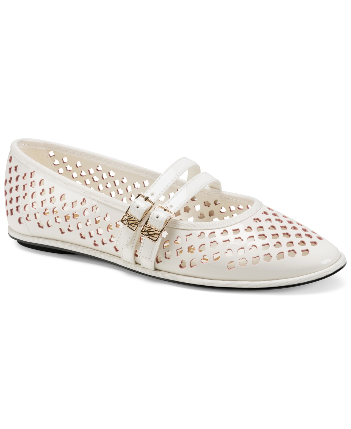Click here for Karl Lagerfeld Paris Womens Vanyel Strappy Mary Ja... prices