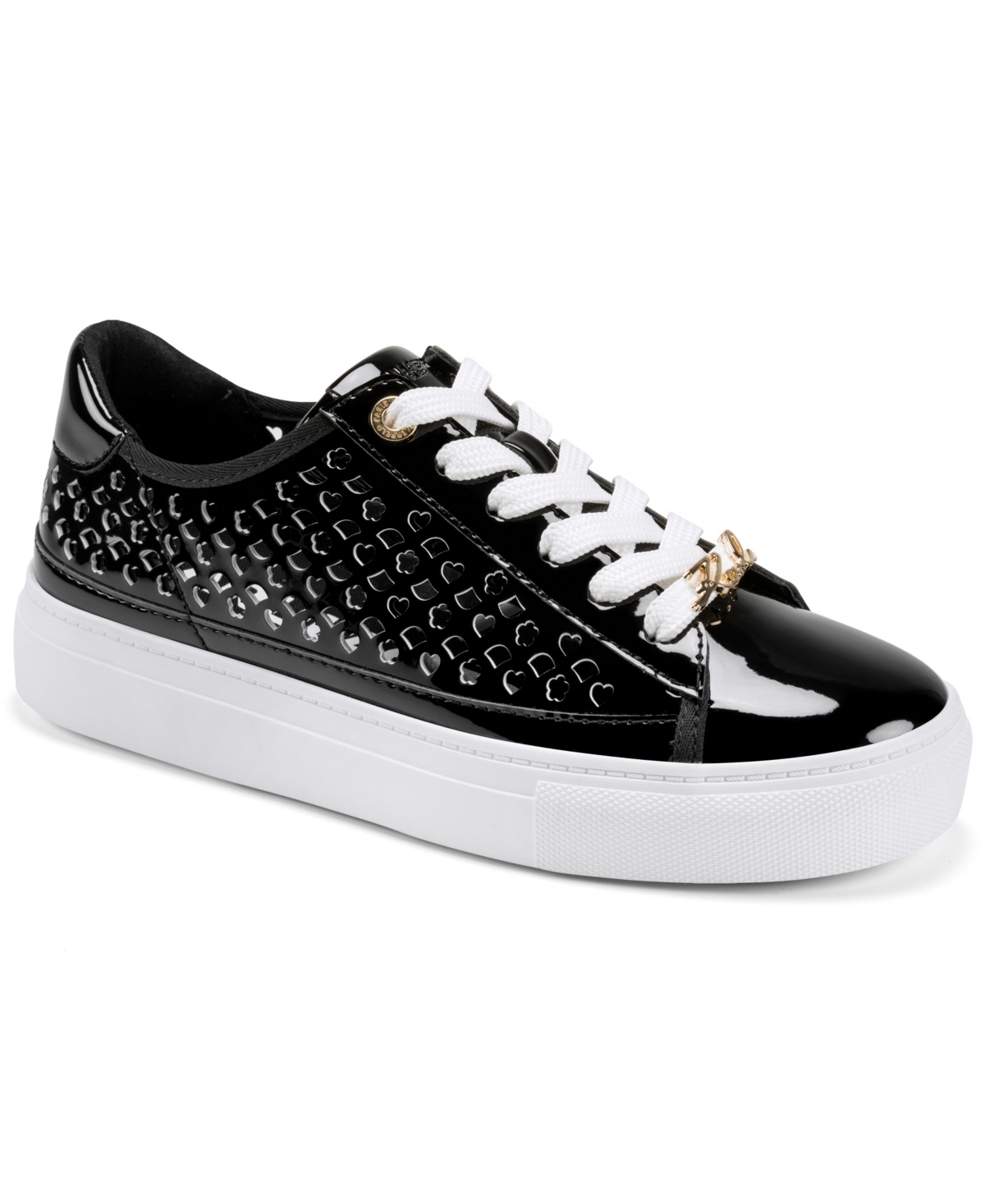 Click here for Karl Lagerfeld Paris Womens Caswell Lace-Up Platfo... prices
