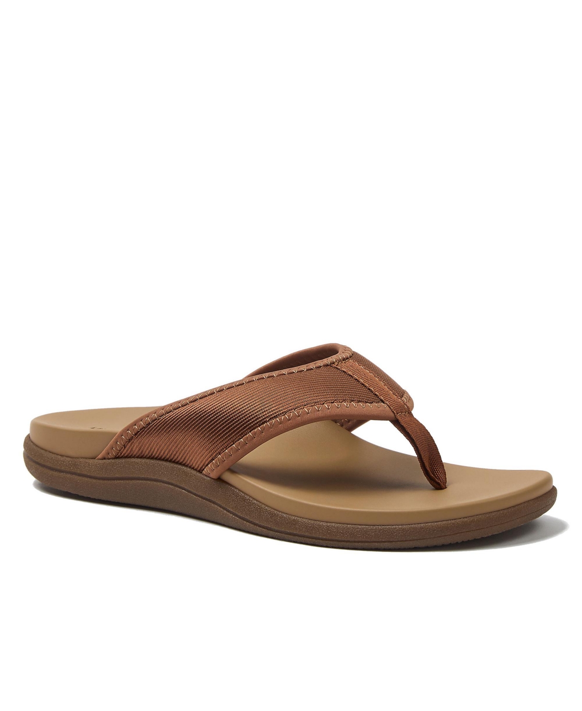 Click here for Lands End Mens All Day Comfort Flip Flops - Tan prices
