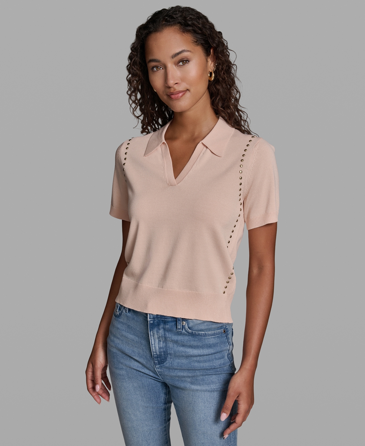 Click here for Karl Lagerfeld Paris Petite Short-Sleeve Sweater -... prices