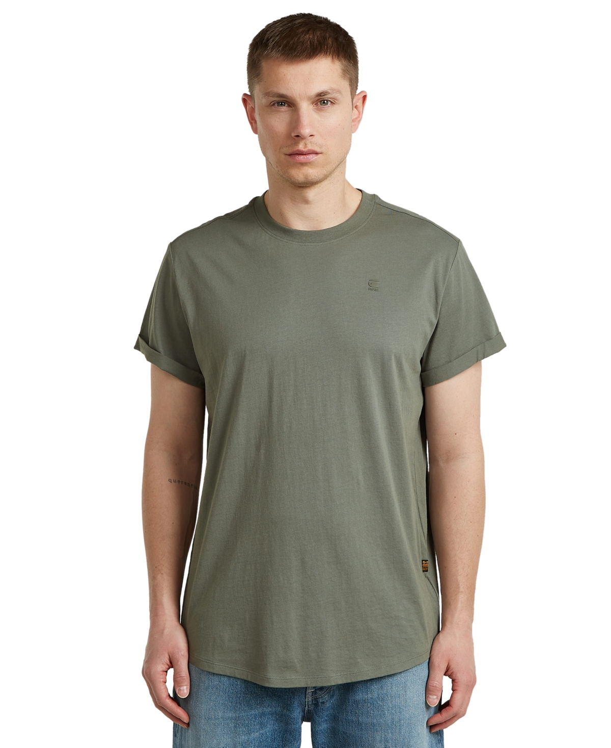 Click here for G-Star Raw Mens Stitched Crewneck T-Shirt - Orphus prices