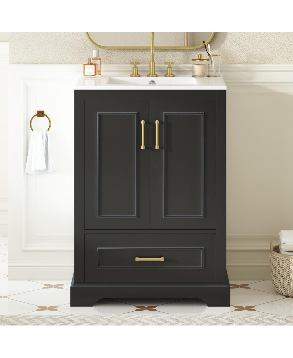 Click here for Sillysis 24 Inch Bathroom Vanity with Ceramic Sink... prices