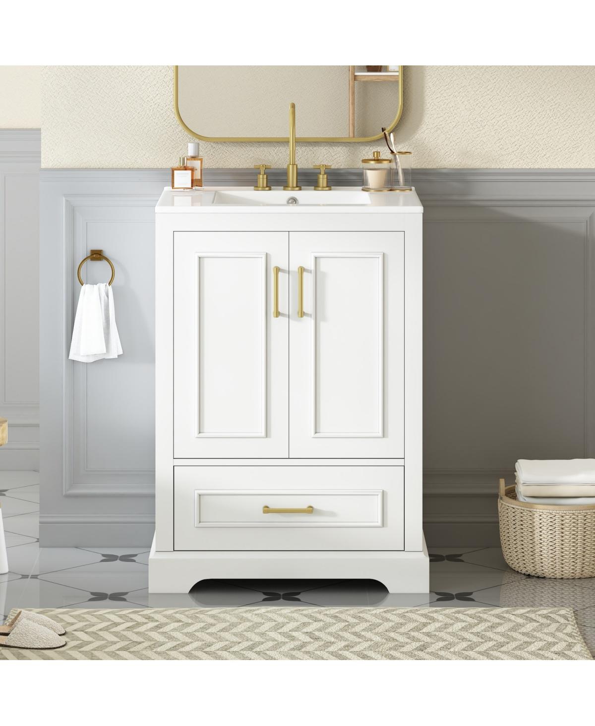 Click here for Sillysis 24 Inch Bathroom Vanity with Ceramic Sink... prices